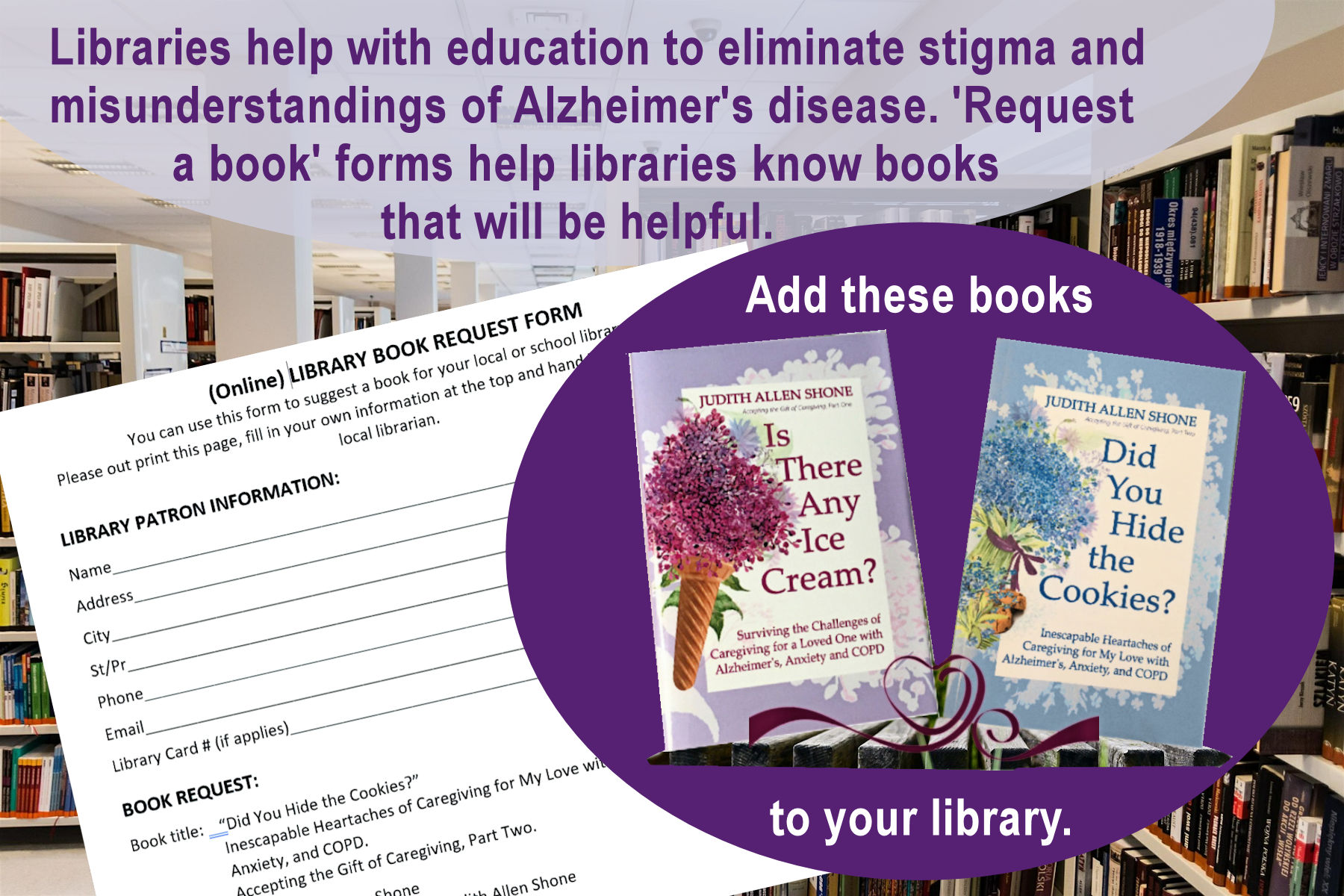 Library ‘Request a Book’ Form – Caregiver Books